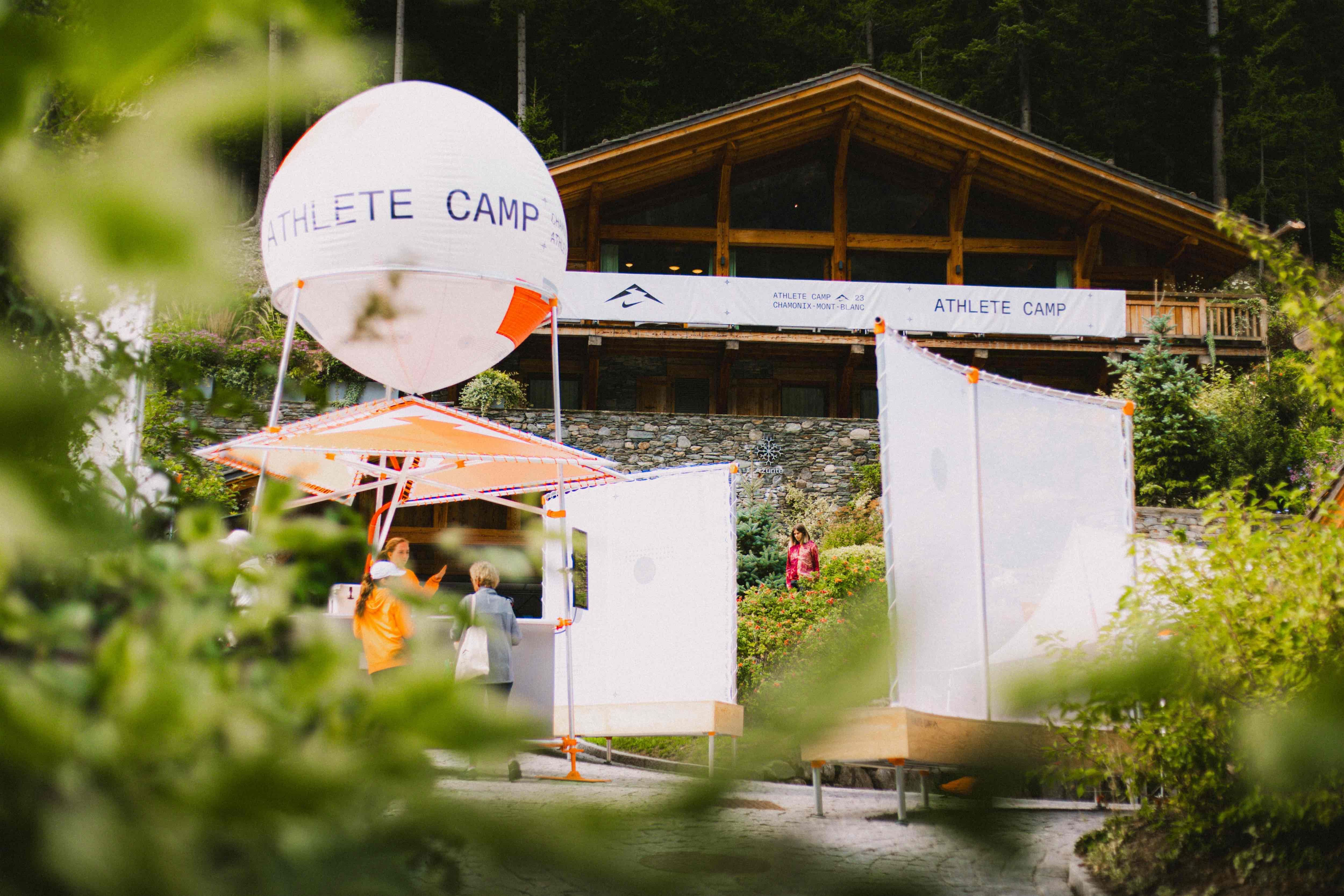 Accompagnement événementiel pour Nike à Chamonix UTMB par l'Agence IS